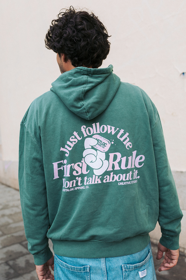 First Rule | Oversized Hoodie – Nostalgic Apparel