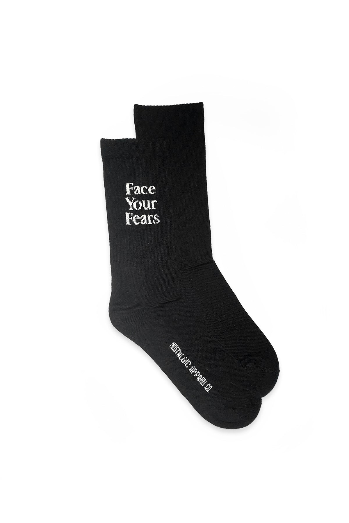 Face Your Fears Socks – Nostalgic Apparel